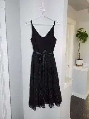 Ronni Nicole | Dresses | Fun Dress With Sparkly Polka Dots On The Skirt ...